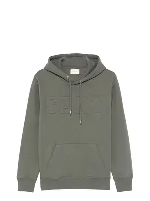 Gant Logo-embossed Hoodie - Green