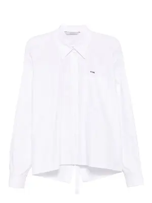 PUSHBUTTON Square Shape Shirt - White