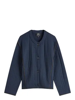 A.p.c. Garance Padded Jacket - Dark Navy