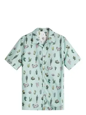 Paul Smith Desert Flowers Vacation Shirt - Green