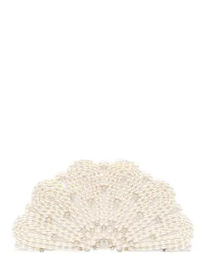 VANINA Valle Etoile Clutch - White