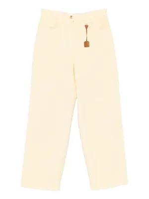 Elisabetta Franchi Garment-dyed Jeans - Yellow