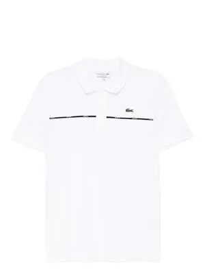 Lacoste Logo Trim Polo Shirt - White
