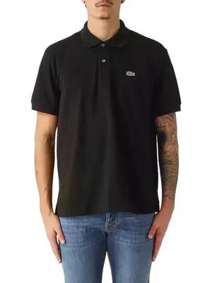 Lacoste Classic Fit L.12.12 Piqué Polo Shirt - Black