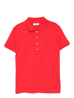 LACOSTE Lacoste Logo-Patch Polo Top
