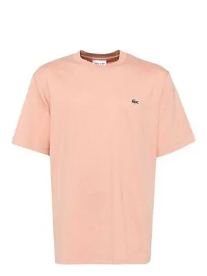 Lacoste Logo Patch T-shirt Neutrals
