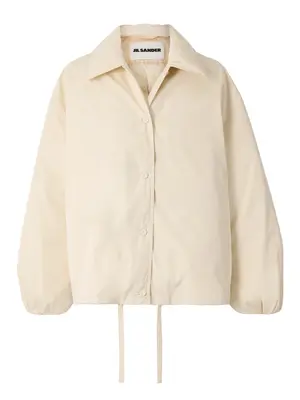 JIL SANDER Padded Shell Down Jacket - Cream