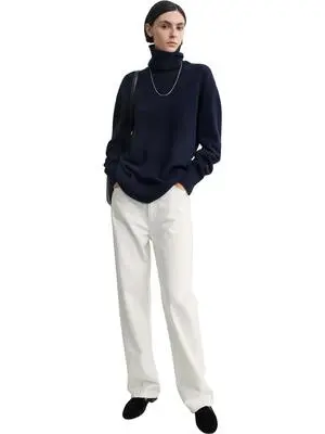 TOTEME Cashmere Turtleneck - Navy