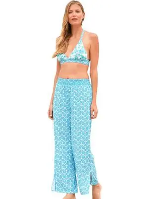 CABANA LIFE Upf 50+ Palazzo Pants - Rosemary Beach