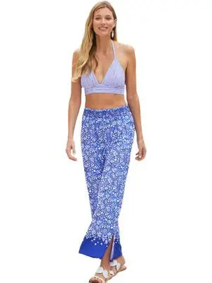 CABANA LIFE Upf 50+ Palazzo Pants - Seaside Floral