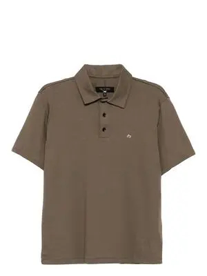 Rag & Bone Pure Pima Polo Shirt - Green