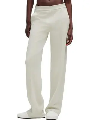 Lululemon Softstreme Pintuck Mid-Rise Pant Bone