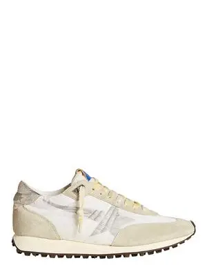 GOLDEN GOOSE Running Marathon Low Top Sneakers - White Grey