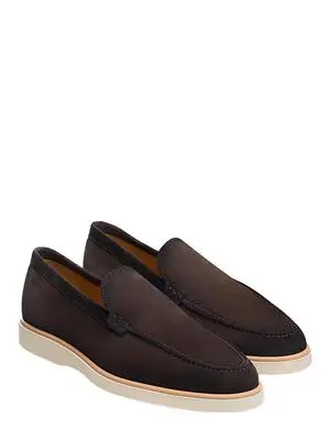 Magnanni Lourenco Slip On Loafers - Mid Brown
