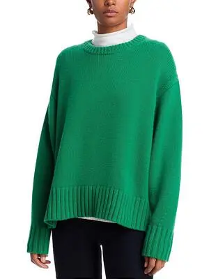 Guest In Residence Cozy Cashmere Sweater Rainforest