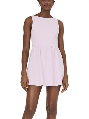 French Connection Whisper Mini Dress Sweet Pink