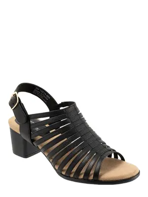 Trotters Midge Slingback Sandal - Black