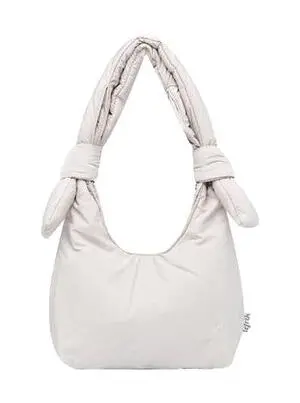 LEFRIK LEFRIK Biwa Puffy Mini Bag - Quilted, Knotted, Adjustable Shoulder And Messenger Bag