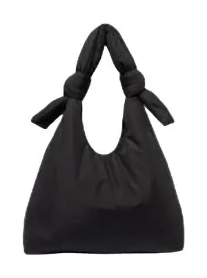 LEFRIK Biwa Puffy Bag Black