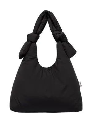 LEFRIK Biwa Puffy Bag - Deep Black