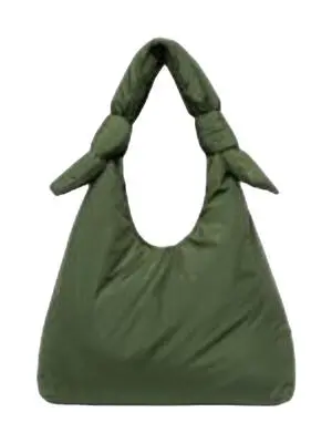 LEFRIK Biwa Puffy Bag Green