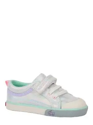 See Kai Run Kristin Sneaker - Silver Metallic