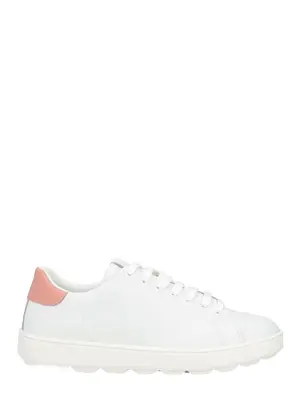 Geox Leather Sneakers - White