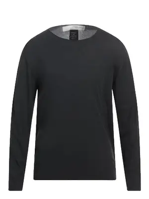 Isabel Benenato Cotton Sweater - Black