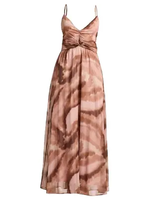 SISTE'S Capsule Maxi Dress - Brown