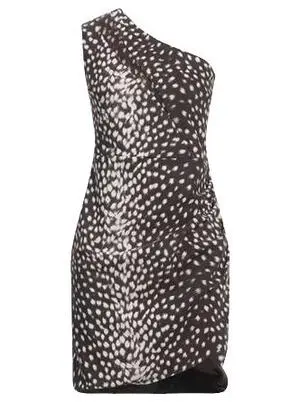 Chiara Boni La Petite Robe Mini One-shoulder Dress - Dark Brown