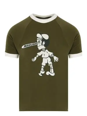 MAGLIANO Logo-print T-shirt - Green