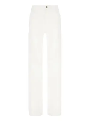 FERRAGAMO Straight-leg Jeans - White