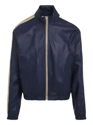 Marni Stripe-detailing Bomber Jacket - Blue