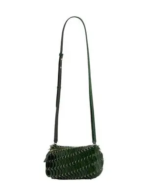 Rabanne Paco Cross Body Bag - Green