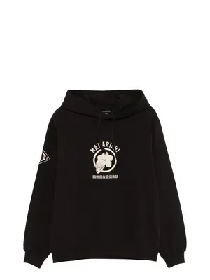 MAHARISHI 1102 Kamon Hoodie - Black