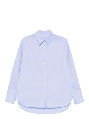 FERRAGAMO Monogram Shirt - Blue