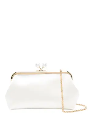 ANYA HINDMARCH Maud Clutch - White