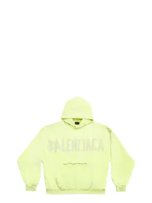 Balenciaga Ripped Pocket Hoodie - Yellow