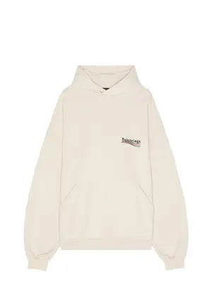 Balenciaga Large Fit Hoodie - Tan