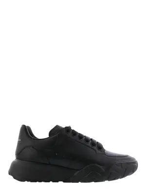 Alexander McQueen Oversized Court Trainer - Black