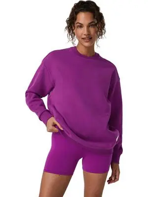 Vuori Restore Oversized Crewneck T-Shirt 2.0 Magenta
