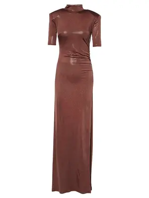 THE NEW ARRIVALS ILKYAZ OZEL Pernille Gown - Brown