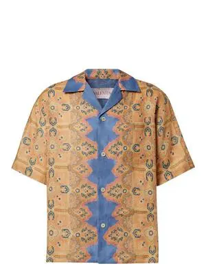 Valentino Garavani Printed Linen Shirt - Multicoloured