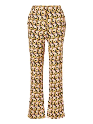 La DoubleJ 24/7 Straight Leg Trousers - Multicoloured