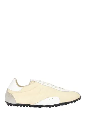 MAISON MARGIELA Sprinters Low Top Sneakers - Yellow Pale & White & Antique White