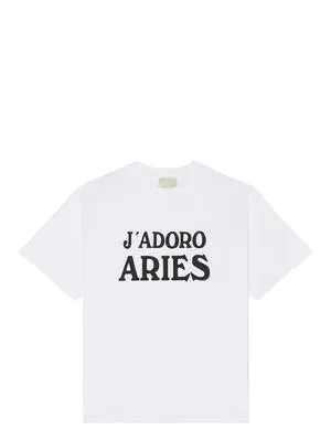 Aries Jadoro Tee - White