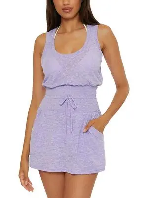 BECCA BY REBECCA VIRTUE Beach Date Scoop Neck Dress - Bellflower
