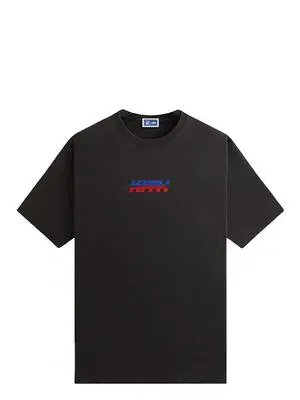 Kith X New York Rangers Hat Trick Vintage Tee Shirt - Black