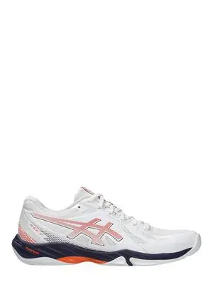 Asics Athletic Lace-up Sneakers - White/nova Orange