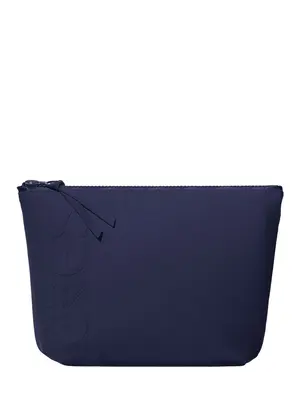 ERES Logo-embossed Beach Tote - Blue